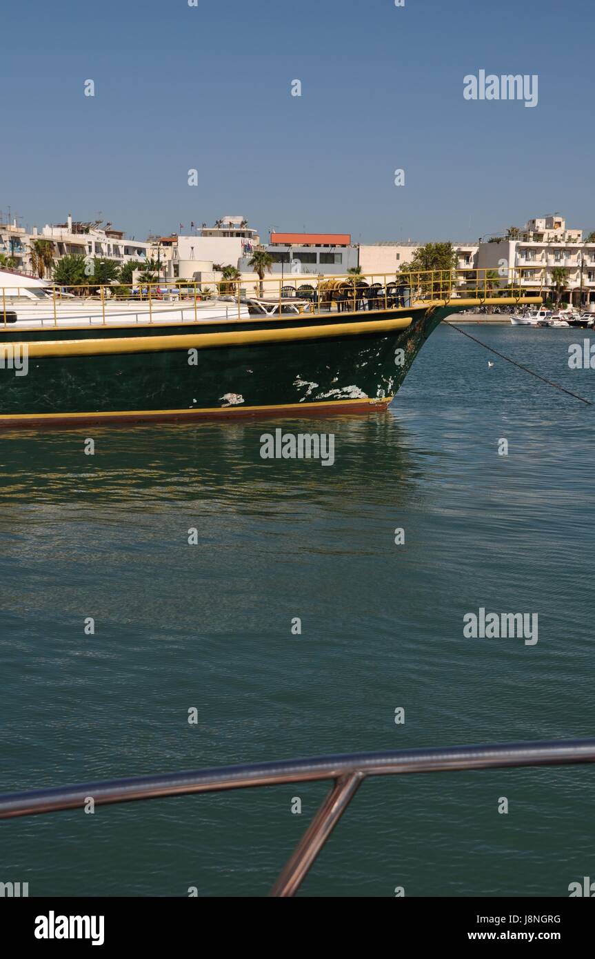 greece, harbor, yacht, port, boat, rowing boat, sailing boat, sailboat ...