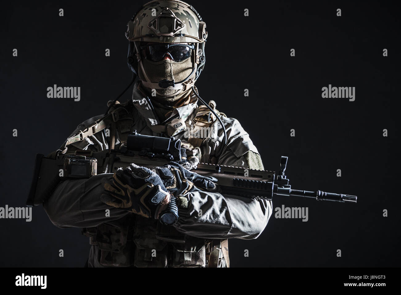 Army soldier of Special Operations Forces Stock Photo - Alamy