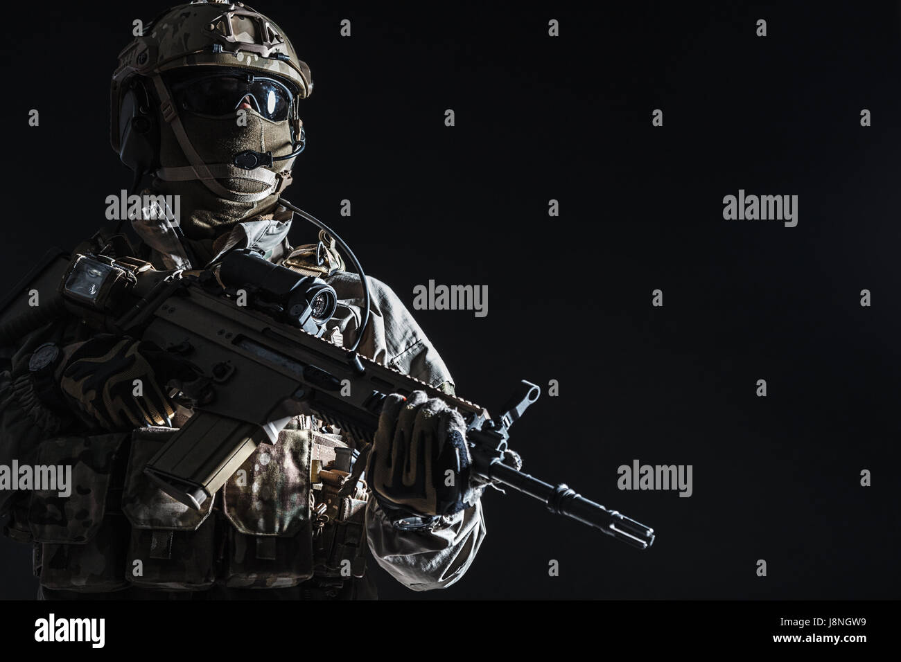 Army soldier of Special Operations Forces Stock Photo - Alamy