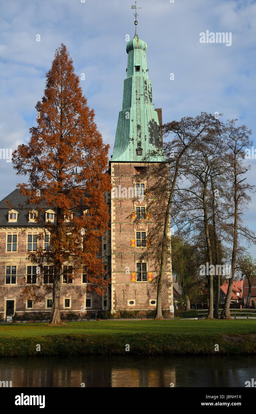 tower, tree, fresh water, pond, water, tower, tree, trees, towers ...