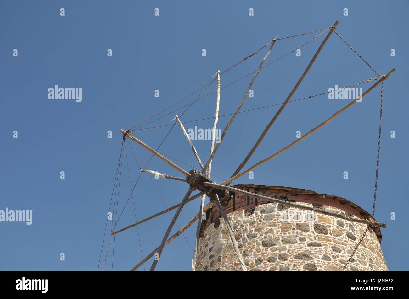 greece, greek, windmill, mill, wind, blue, travel, historical, stone ...