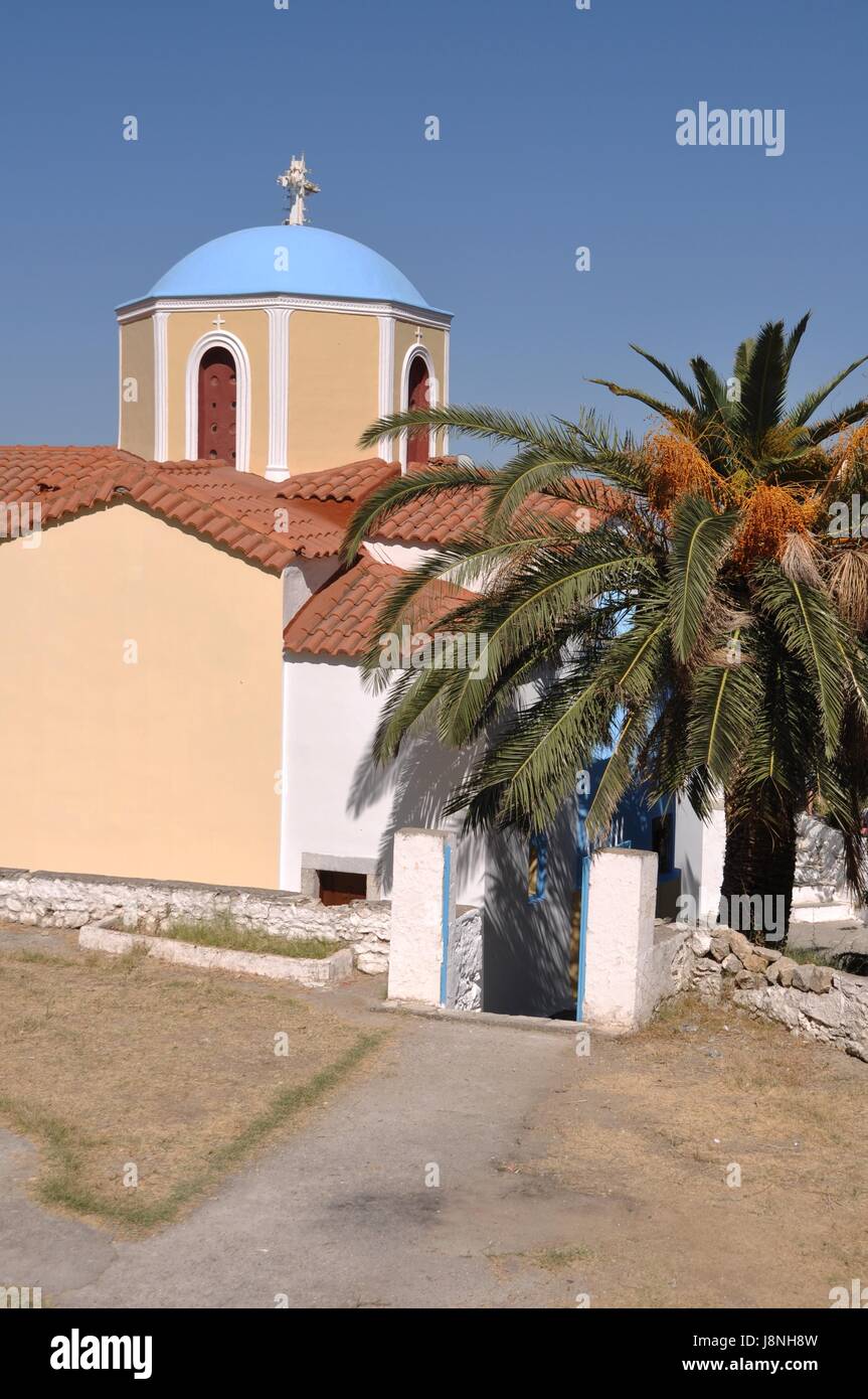 church, greece, chapel, water, mediterranean, salt water, sea, ocean ...