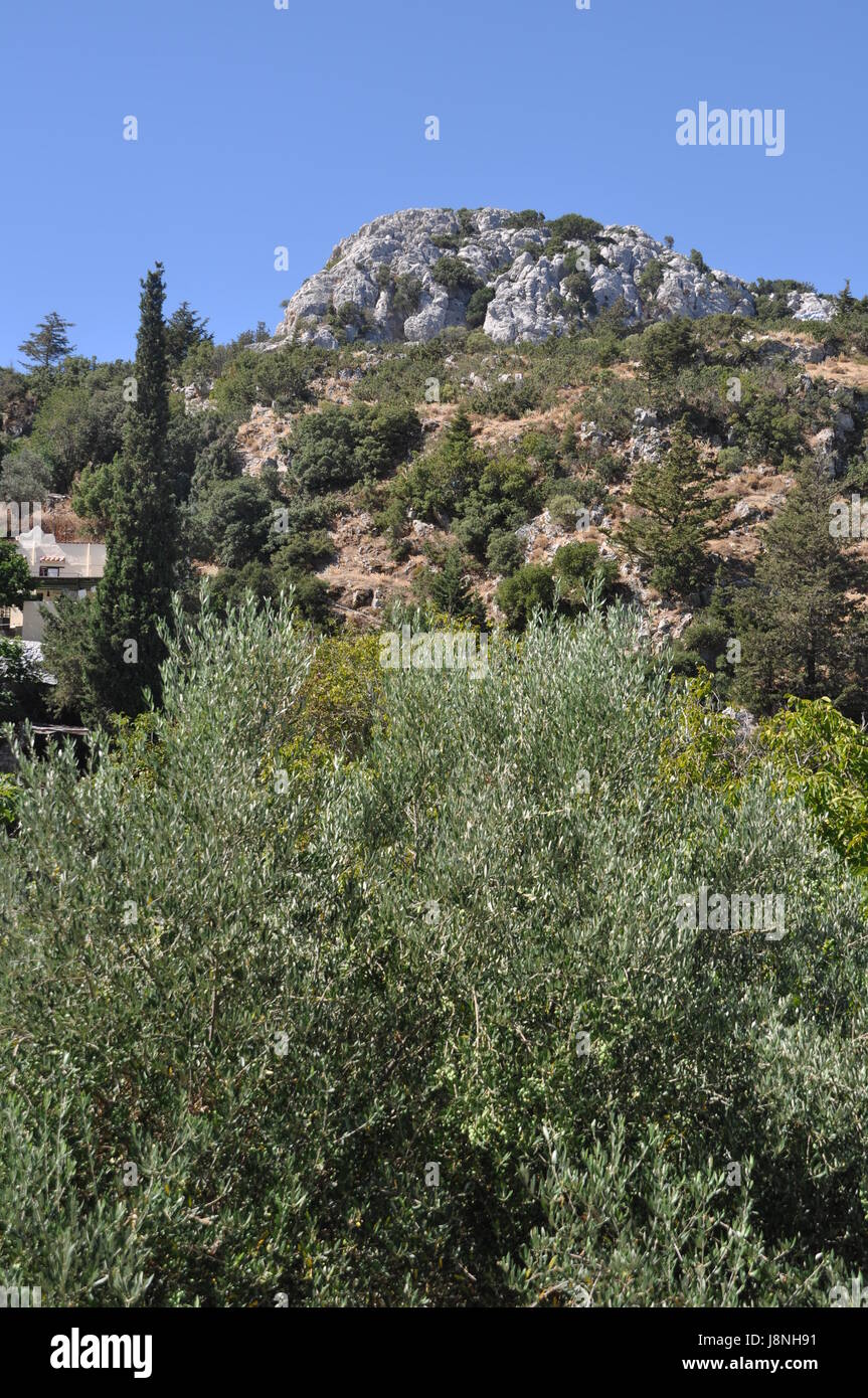 greece, island, mountainous, community, village, market town, mountain ...