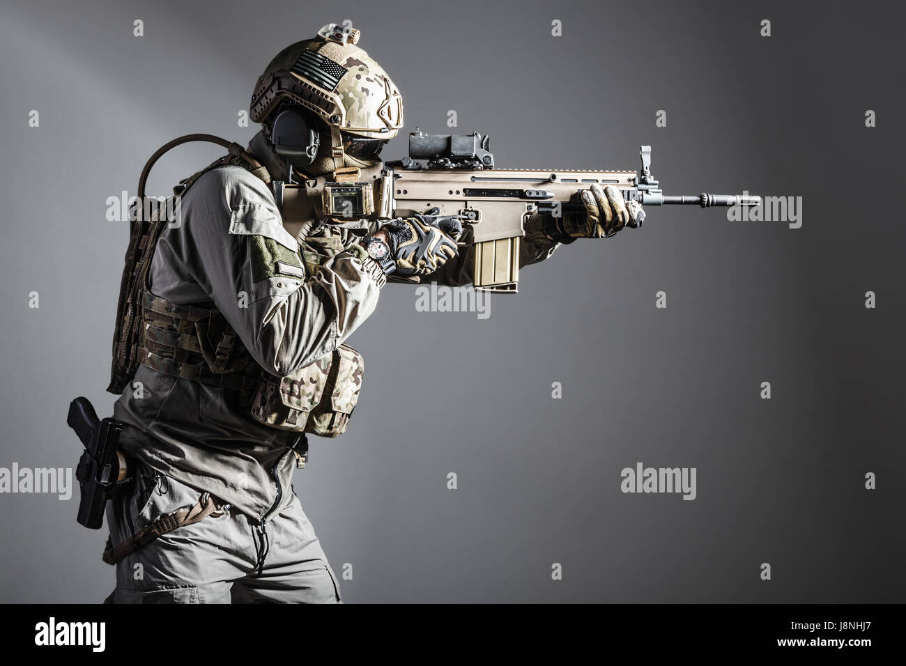 Army soldier of Special Operations Forces Stock Photo - Alamy