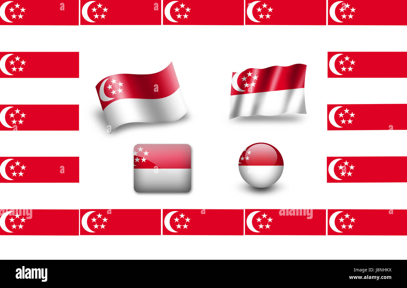 art, closeup, emblem, asia, horizontal, illustration, flag, south ...