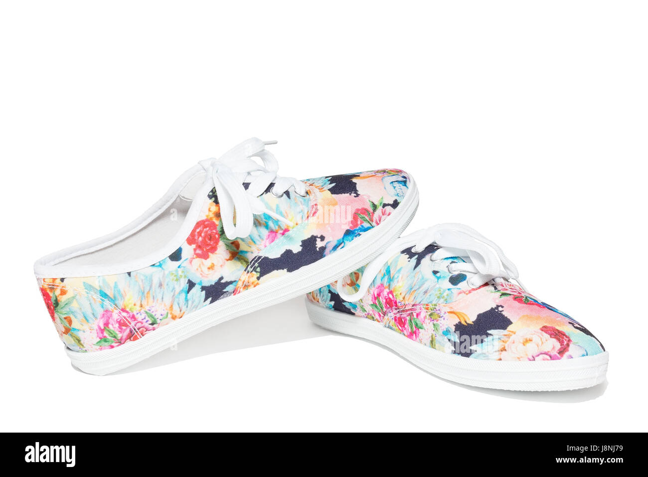 The photo shows the shoes on a white background Stock Photo - Alamy