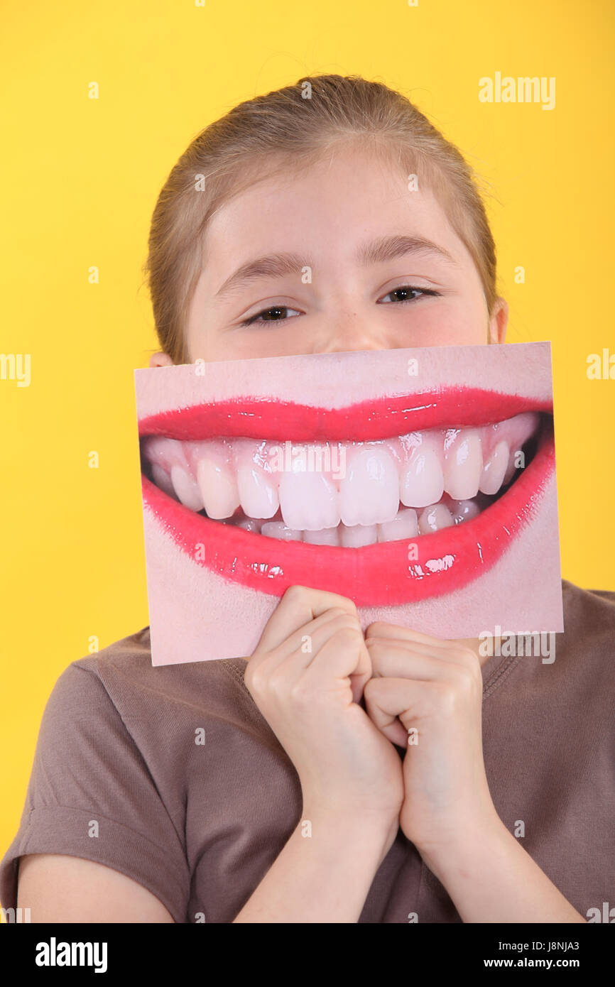 Gleaming white smile hi-res stock photography and images - Alamy