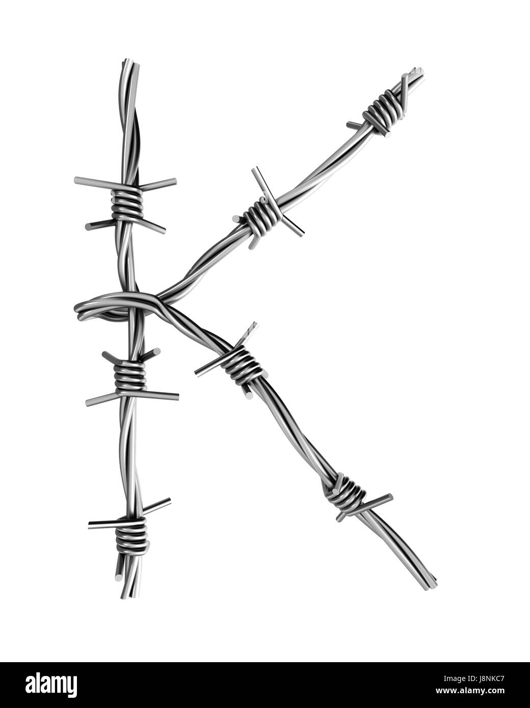 writing, font, typography, metal, wire, twisted, spike, alphabet ...