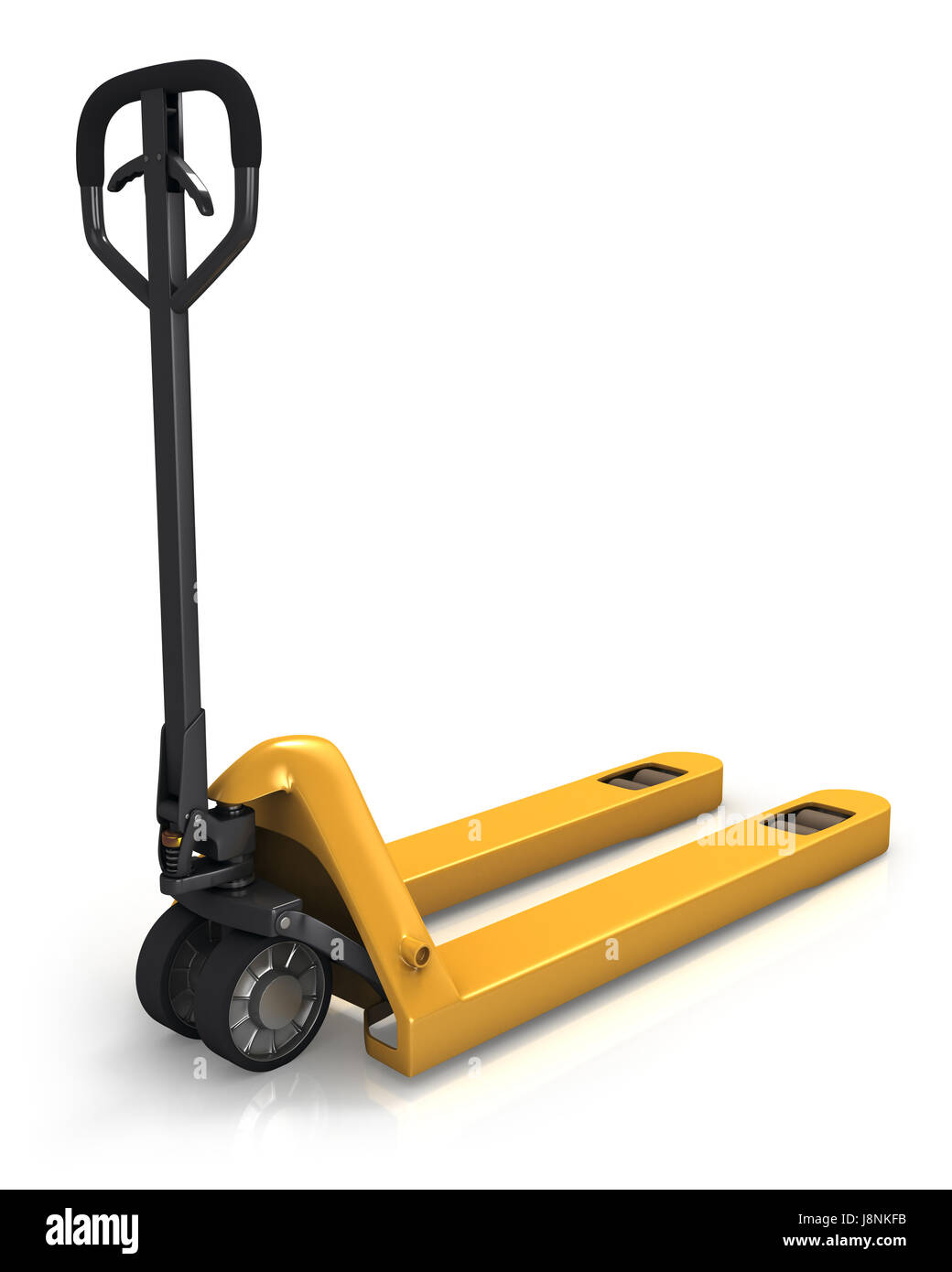 Handling cart Cut Out Stock Images & Pictures - Alamy