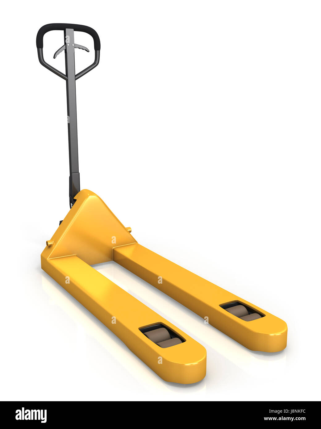 Handling cart Cut Out Stock Images & Pictures - Alamy