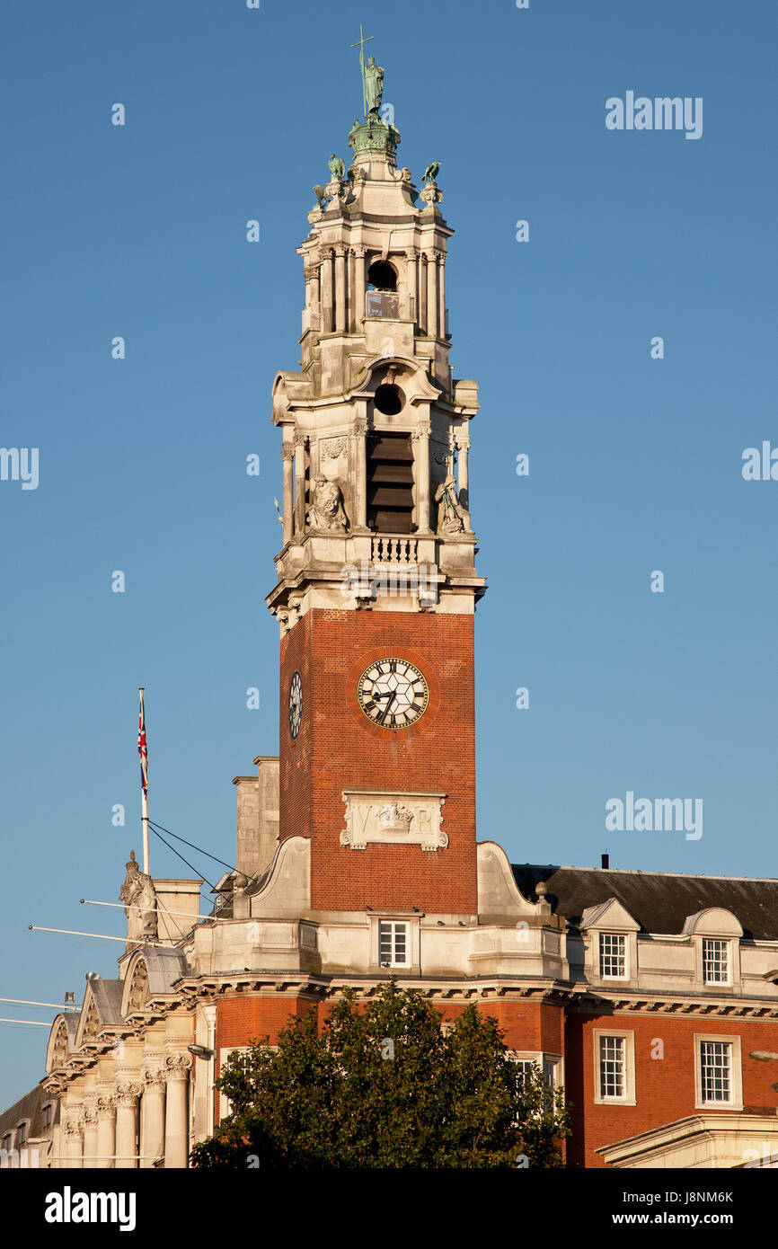 hall, blue, tower, travel, architectural, historical, city, town ...