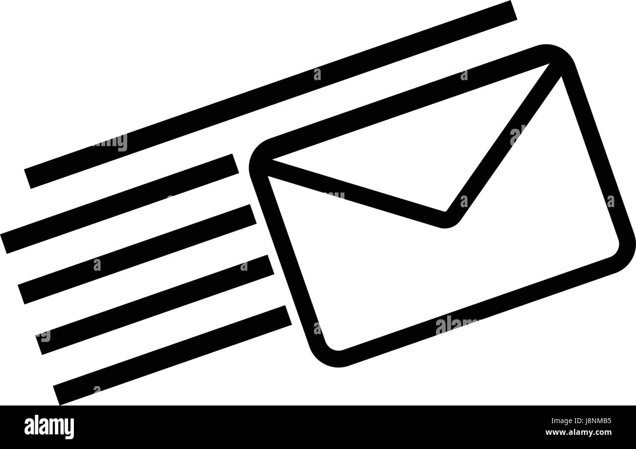 Mail spam concept on Stock Vector Images - Alamy