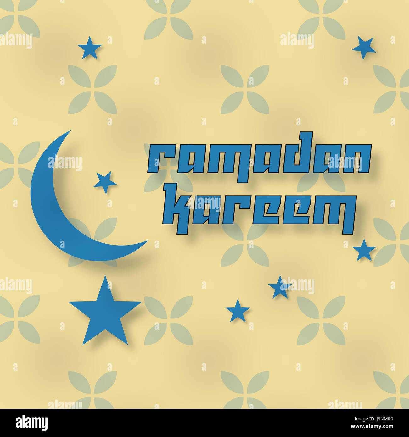 an Illustration of moon and stars for the Muslim holy month Ramadan ...