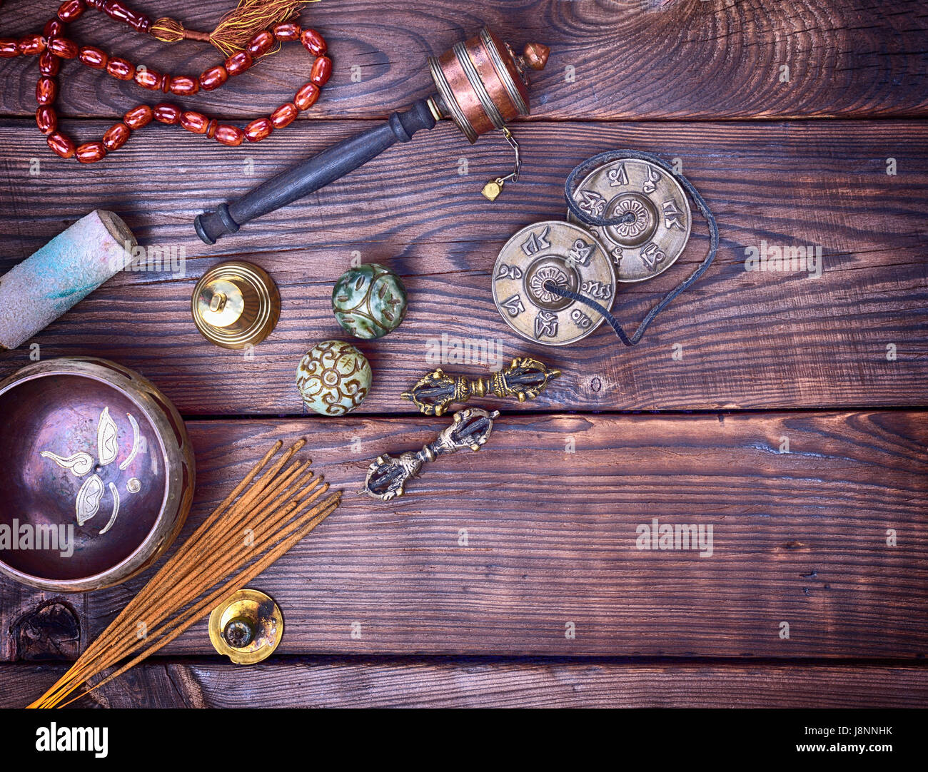 Musical religious instruments for Buddhist practices and meditations ...