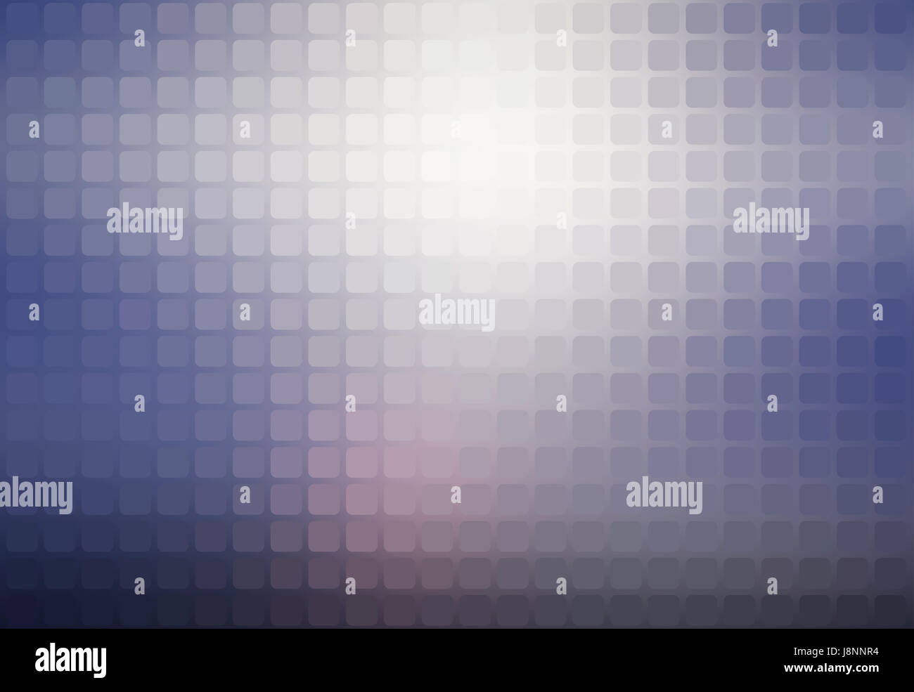 Pale pink blue abstract rounded corners square tiles mosaic over ...