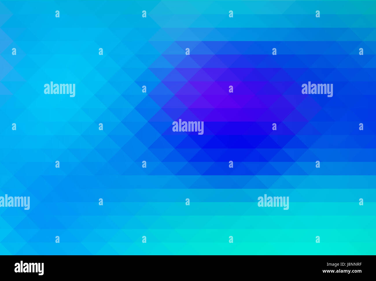 Turquoise blue purple abstract geometric background with rows of ...