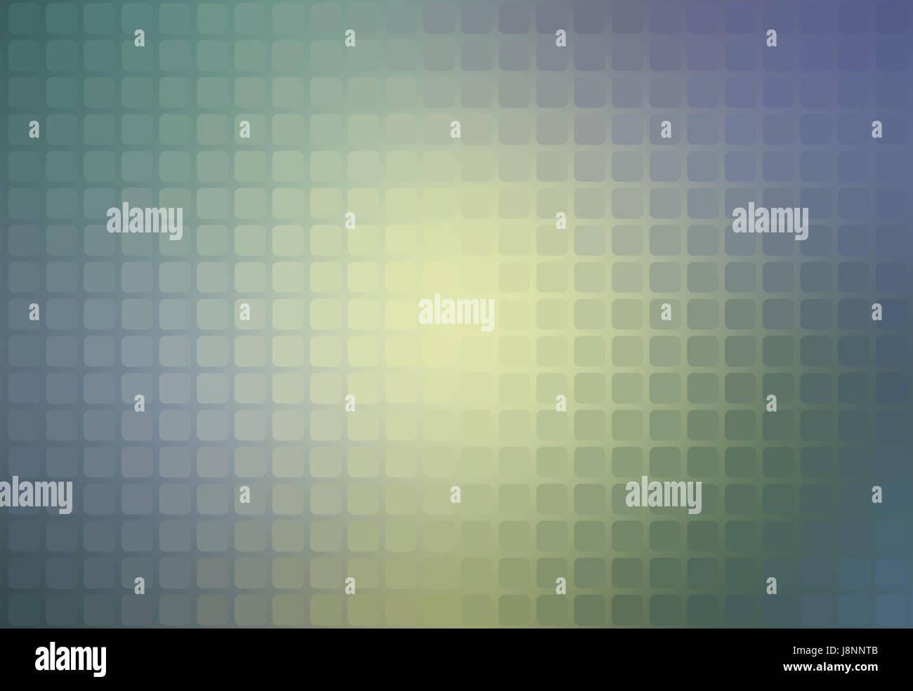 Yellow purple grey abstract rounded corners square tiles mosaic over ...
