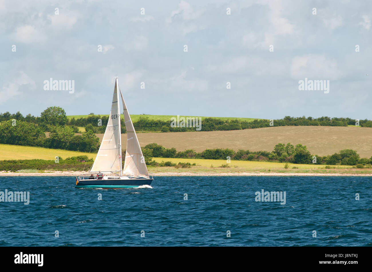 sailing in denmark Stock Photo - Alamy