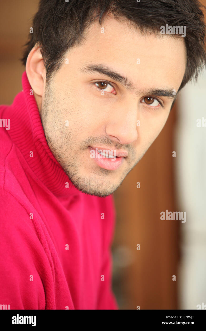 adult, calm, adults, home, flat, apartment, boy, lad, male youngster ...