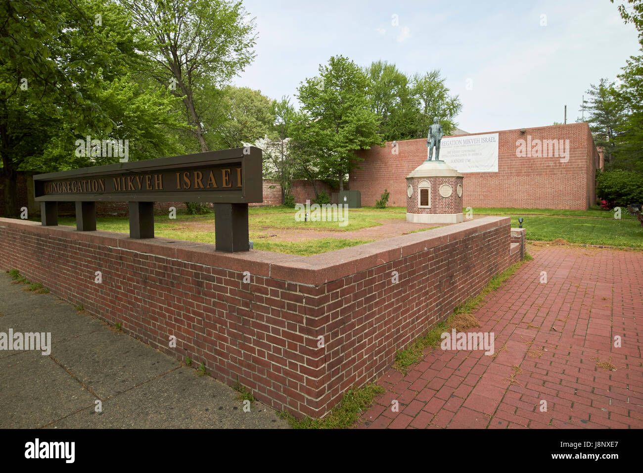 congregation mikveh israel synagogue Philadelphia USA Stock Photo - Alamy