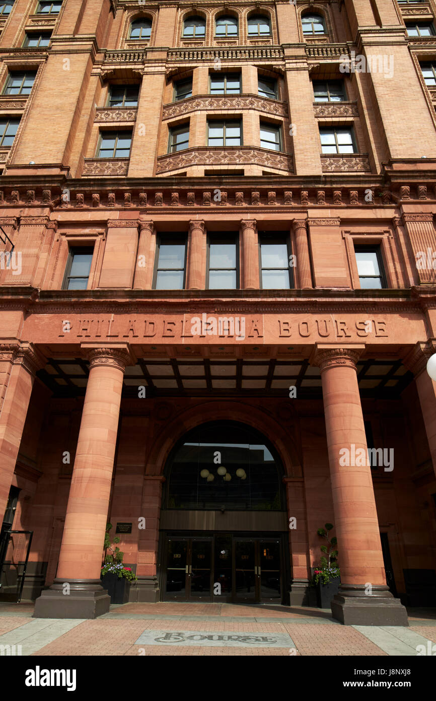 Philadelphia bourse building hi-res stock photography and images - Alamy