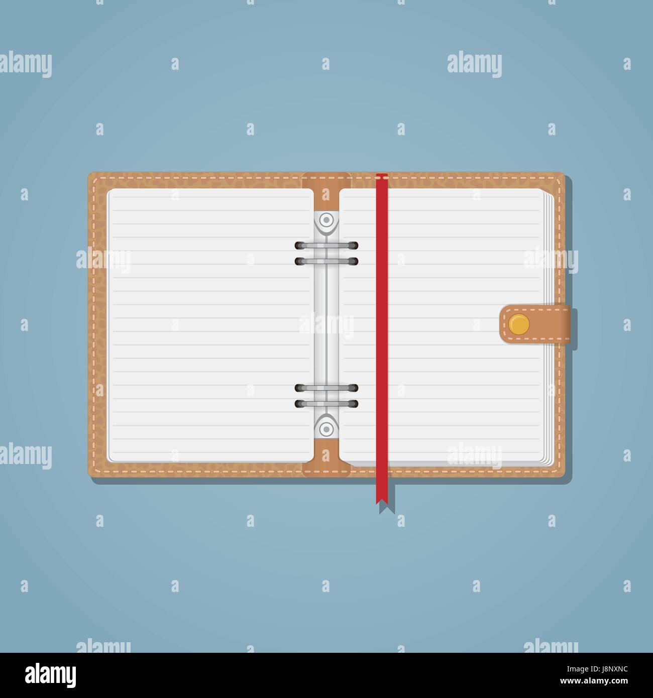 Planner notebook page hi-res stock photography and images - Alamy