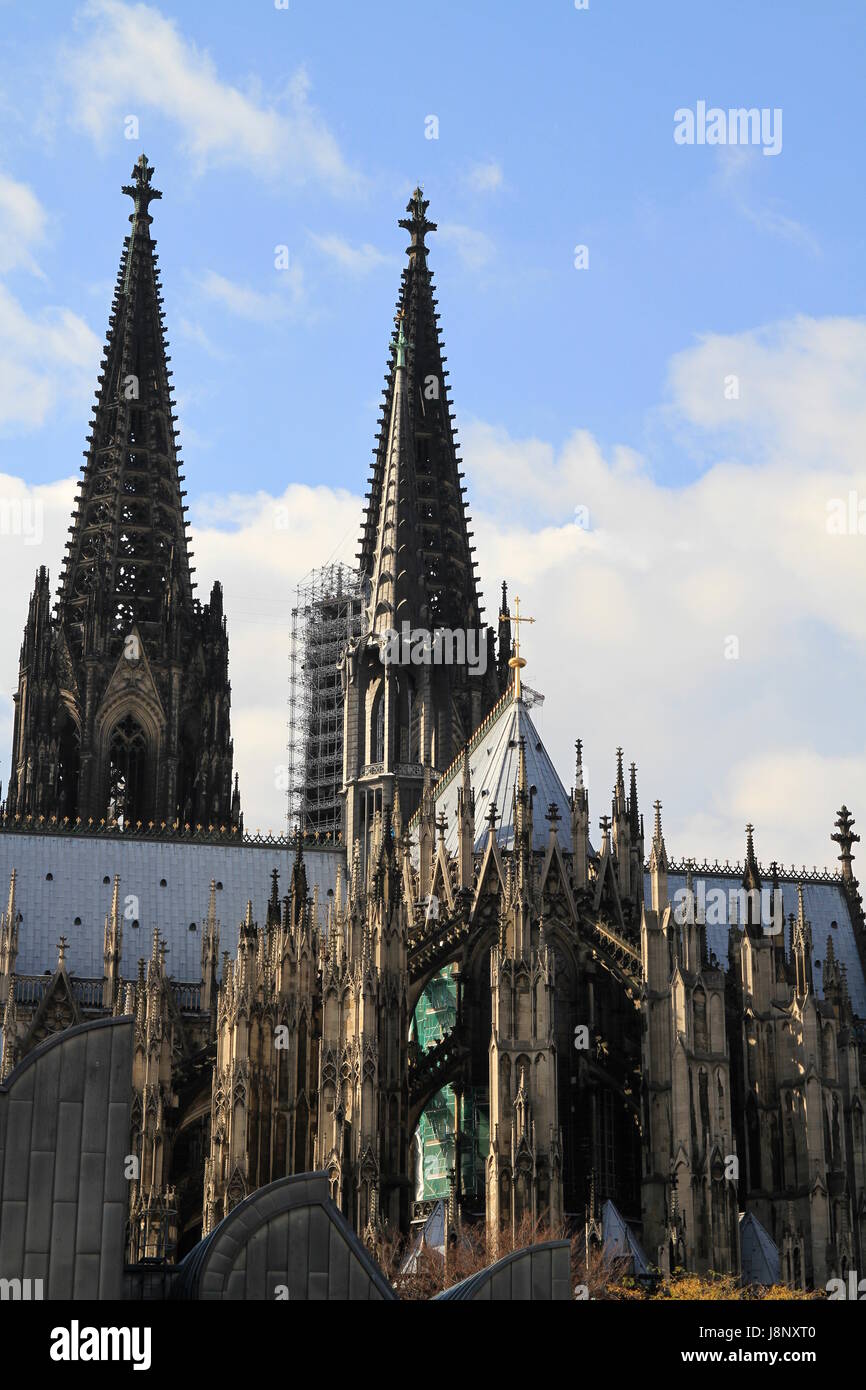 cologne cathedral close Stock Photo - Alamy