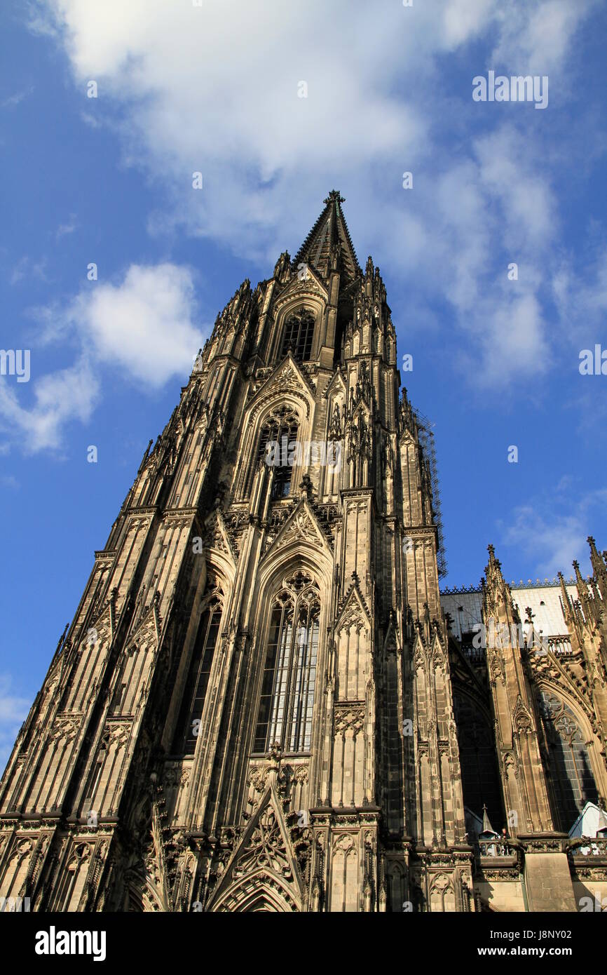 cologne cathedral in closeup Stock Photo - Alamy