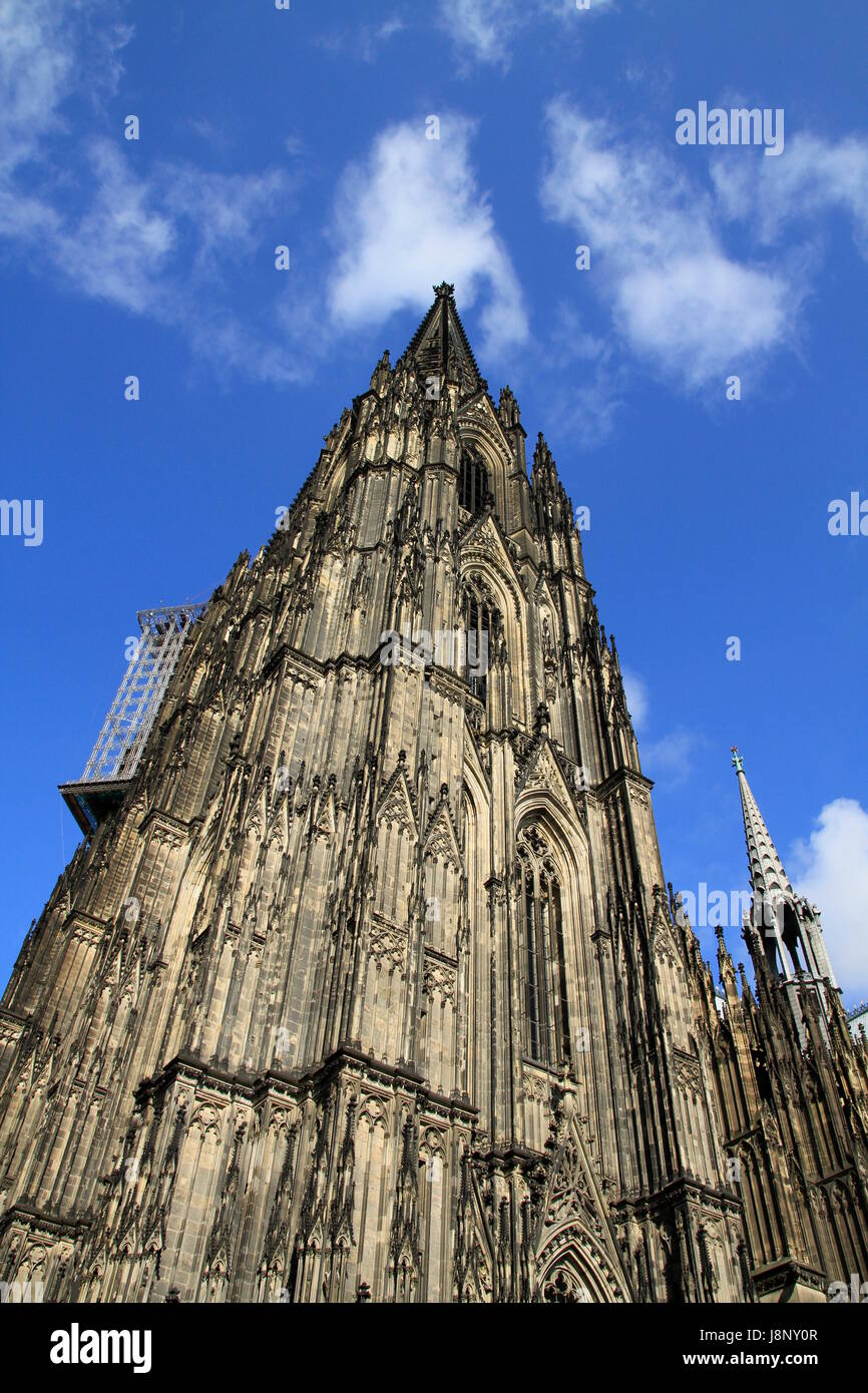 cologne cathedral in closeup Stock Photo - Alamy