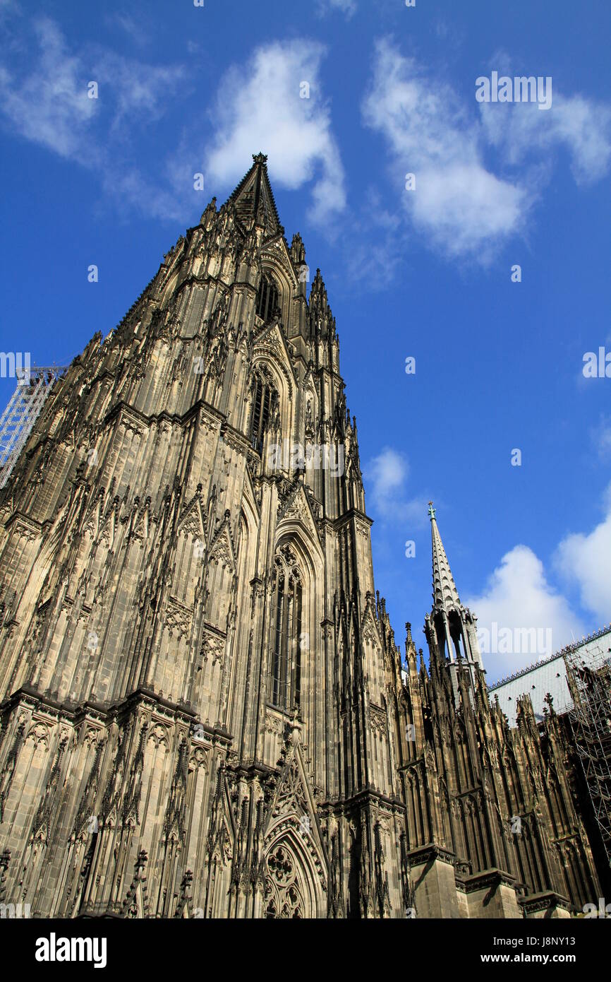 cologne cathedral in closeup Stock Photo - Alamy