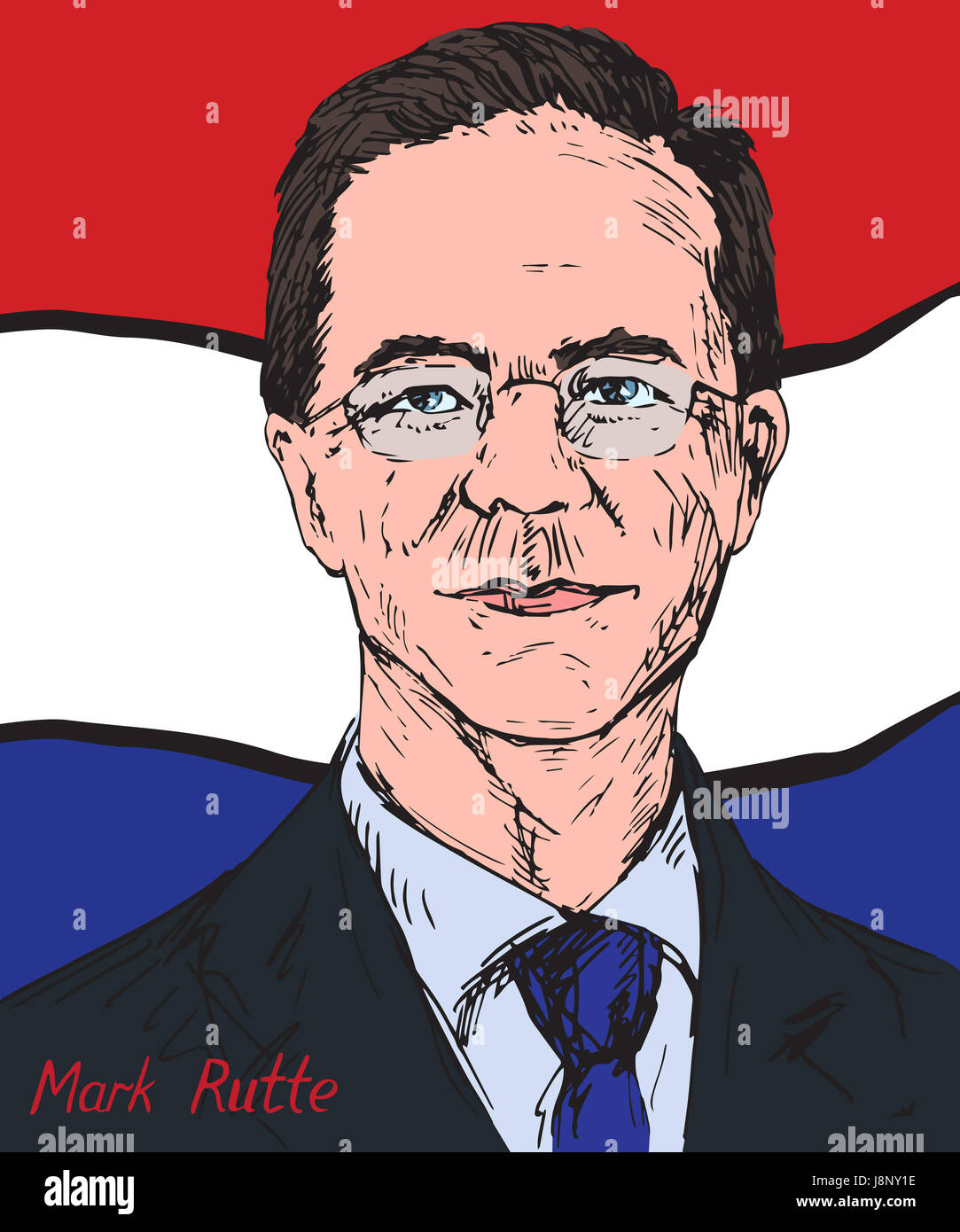 Mark Rutte, Dutch politician, Prime Minister of Netherlands since 2010 ...
