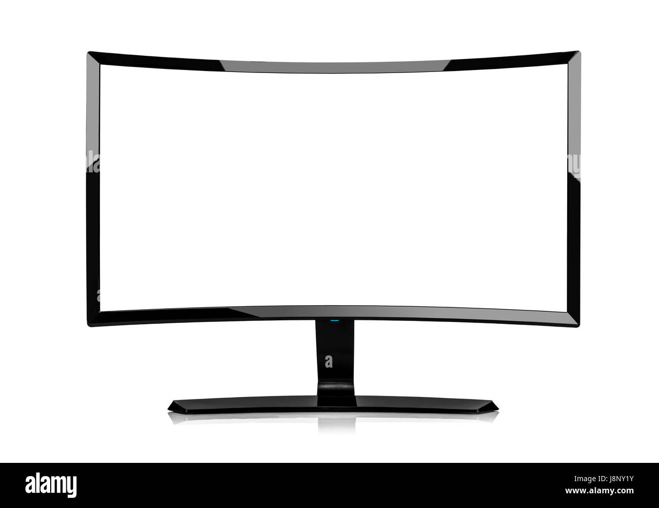 3D TV or monitor isolated Stock Photo - Alamy