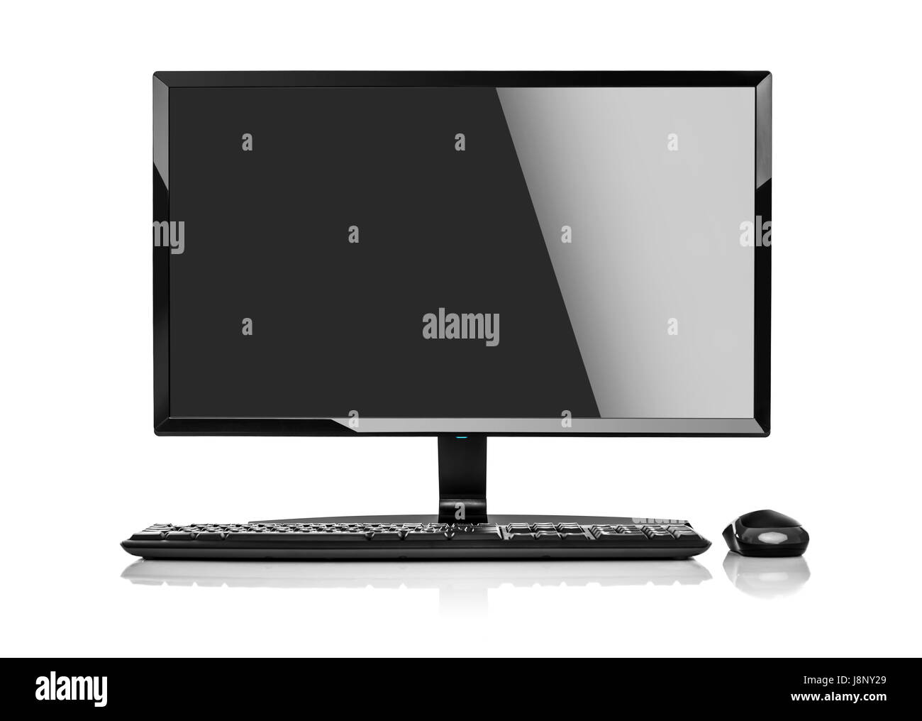 Desktop PC computer isolated Stock Photo - Alamy