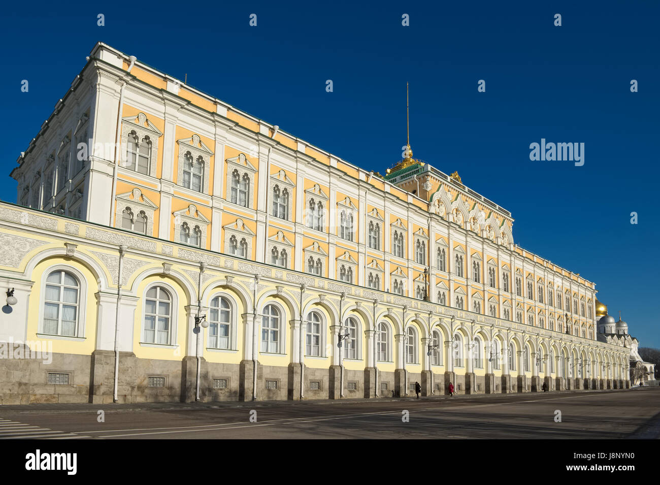 Grand Kremlin Palace, founded by Emperor Nicholas I, was built in 1838 ...