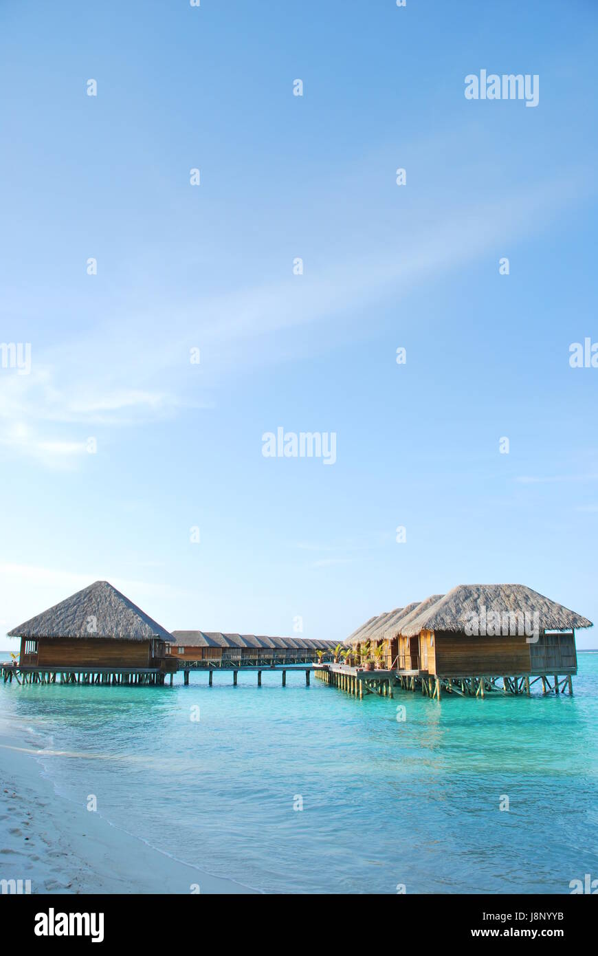house, building, beach, seaside, the beach, seashore, maldives, luxury ...