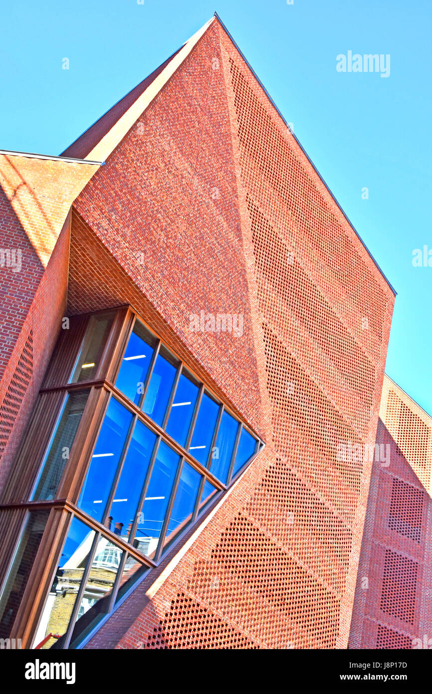 Abstract shapes & architectural features part of Saw Swee Hock centre ...