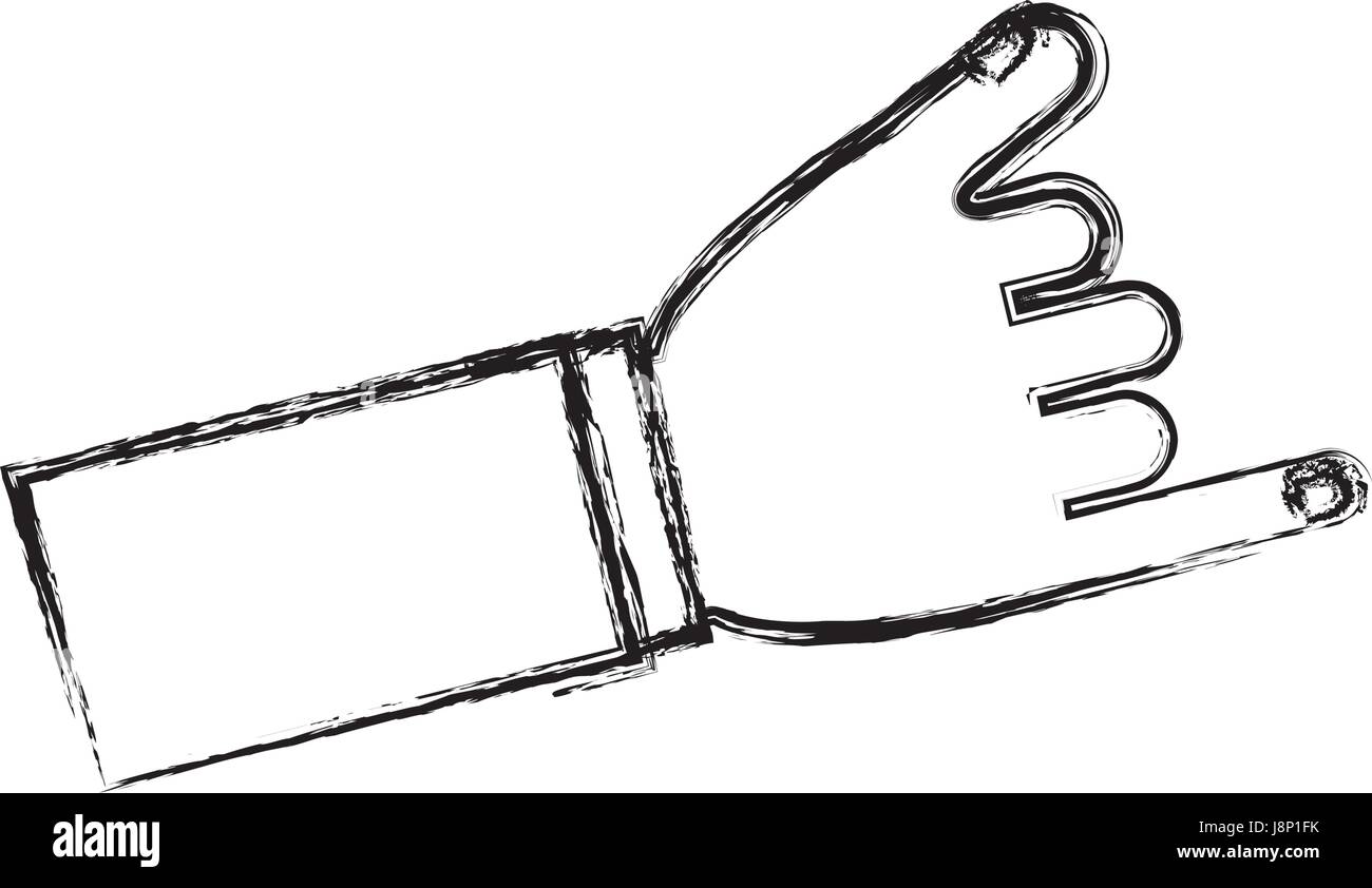 human hand icon Stock Vector Image & Art - Alamy