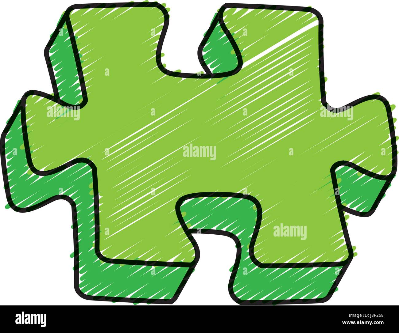 jigsaw puzzles design Stock Vector Image & Art - Alamy
