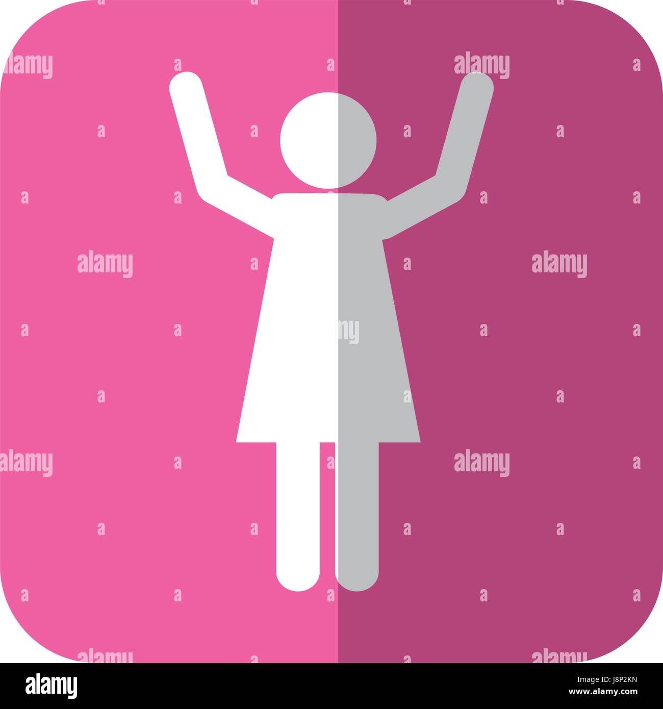 pictogram woman icon Stock Vector Image & Art - Alamy