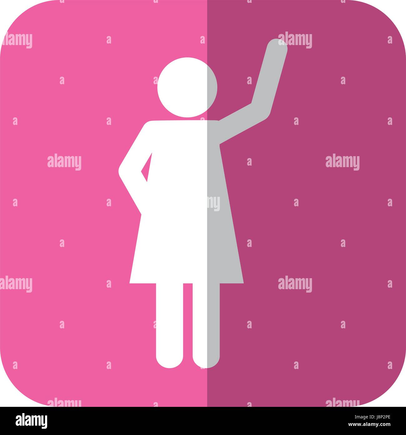 pictogram woman icon Stock Vector Image & Art - Alamy