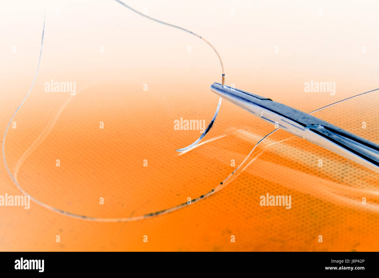 studio, up, on, needle, surgery, shaded, ground, doctor, physician ...