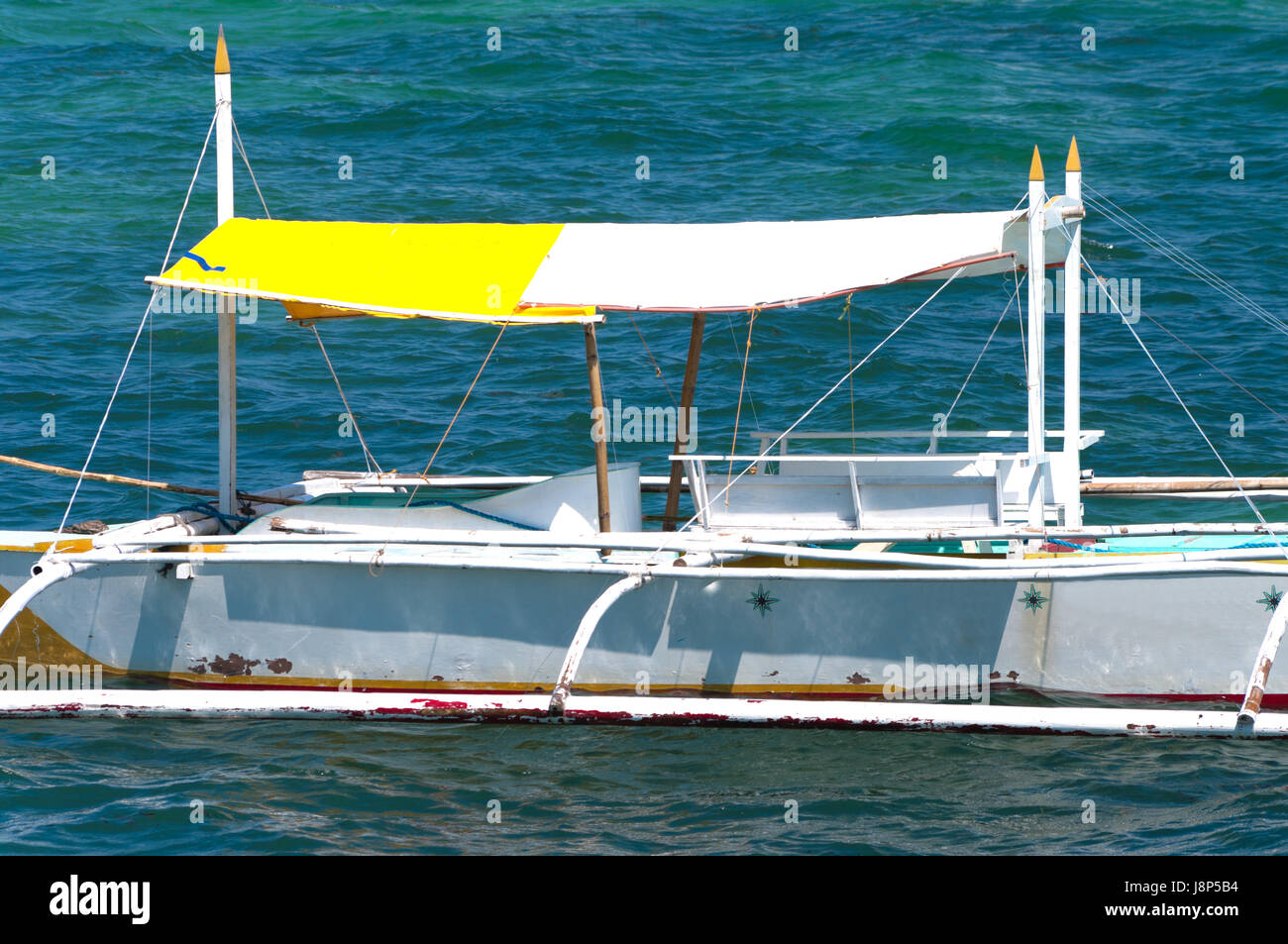 boat, philippines, salt water, sea, ocean, water, rowing boat, sailing ...
