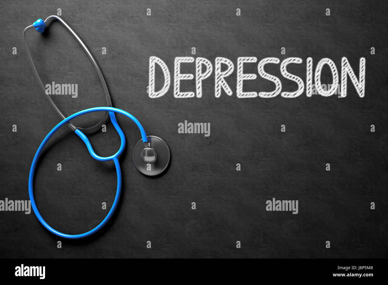 Depression 3d hi-res stock photography and images - Alamy