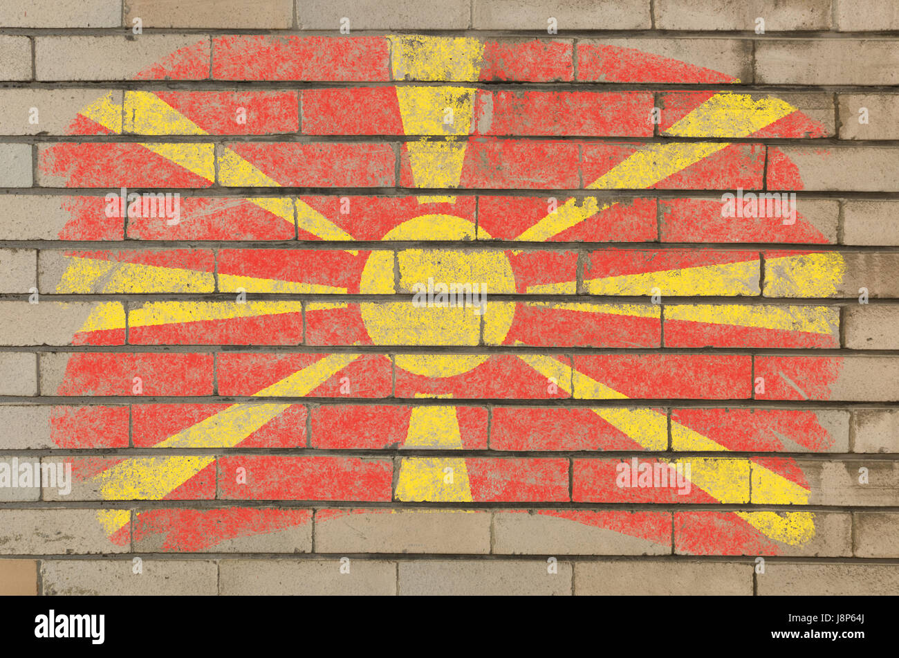 wall, flag, brick, national, country, painted, nation, pictogram ...