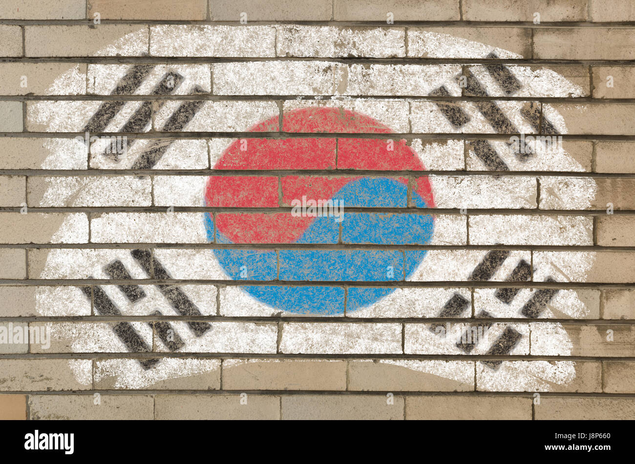 wall, flag, brick, national, country, painted, nation, pictogram ...