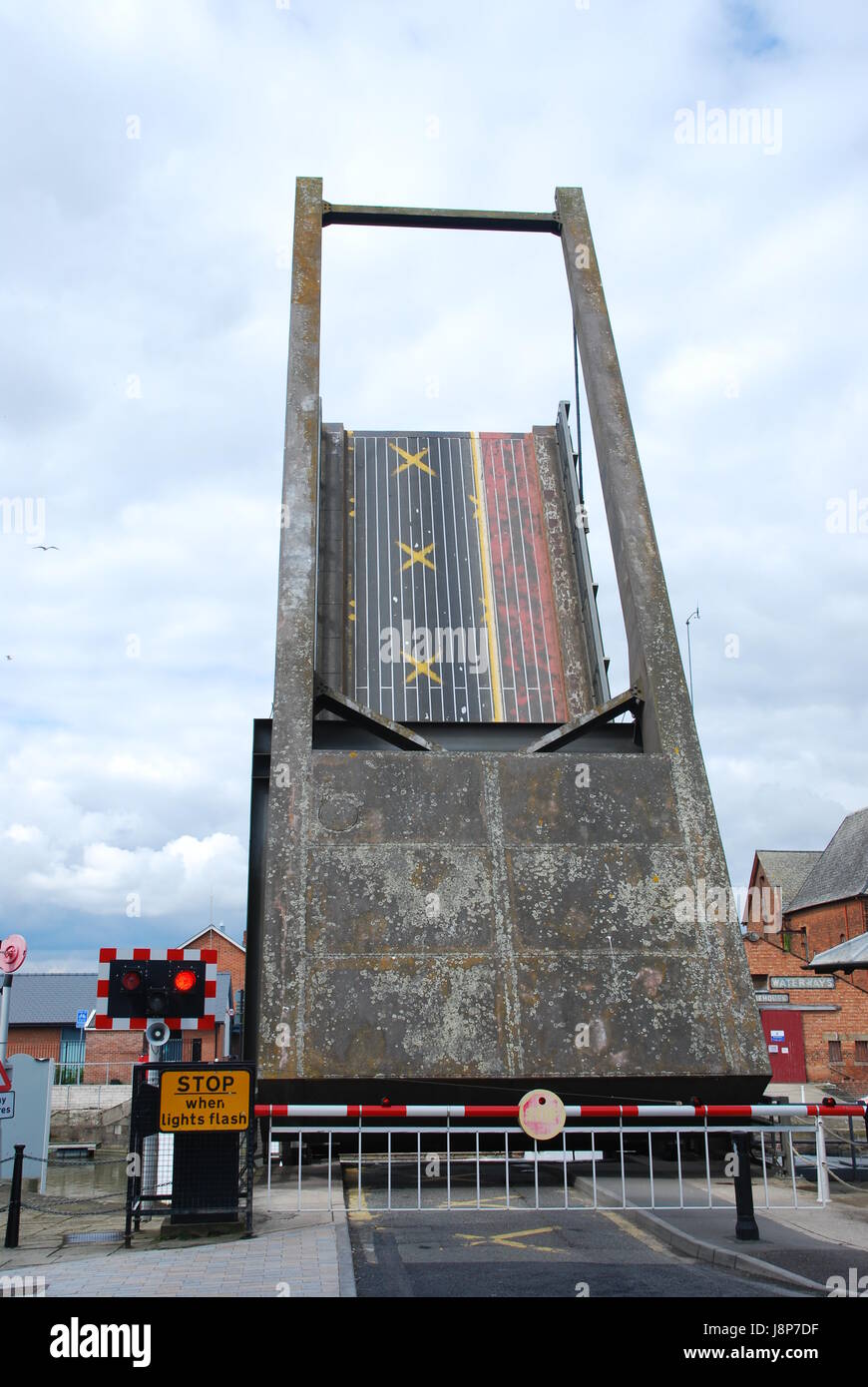 bridge, england, drawbridge, increased, elevated, docks, historical ...
