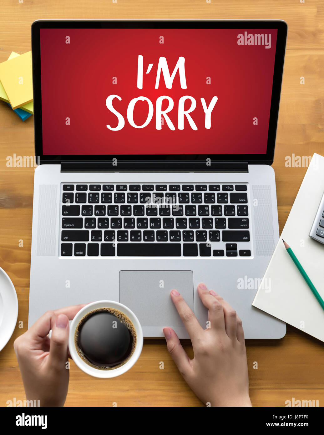 SORRY Forgive Regret Oops Fail False Fault Mistake Regret Apologize ...