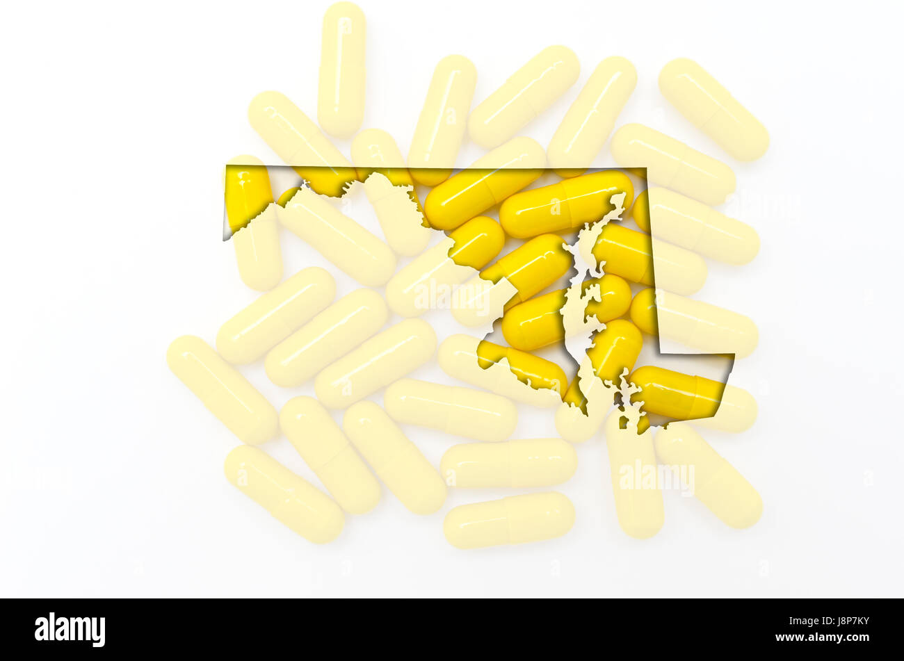 American capsule Cut Out Stock Images & Pictures - Alamy