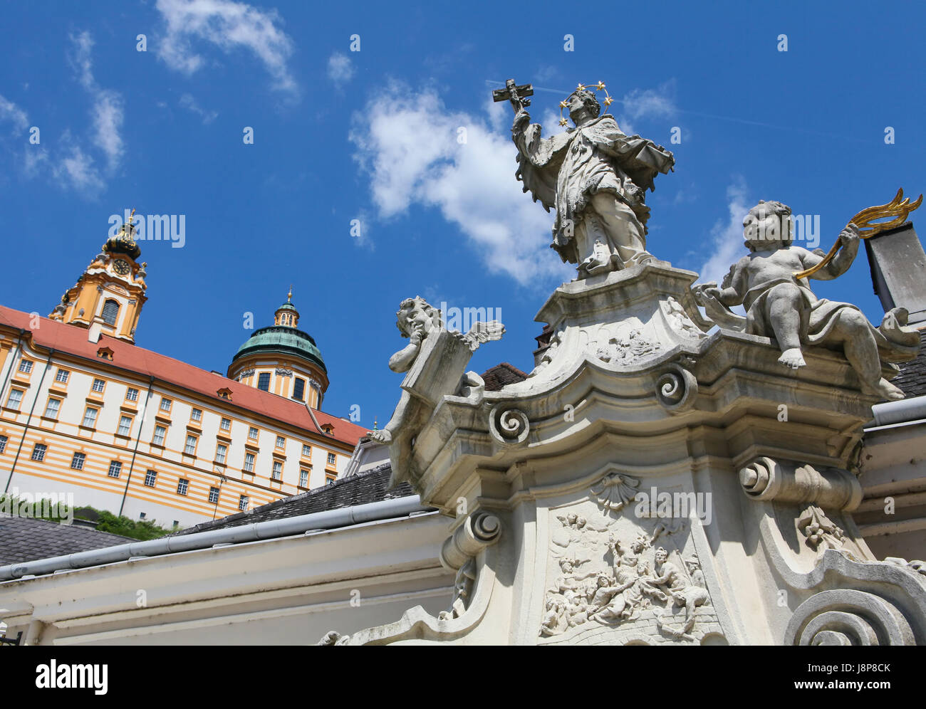 Kloster melk oesterreich monastery melk hi-res stock photography and ...
