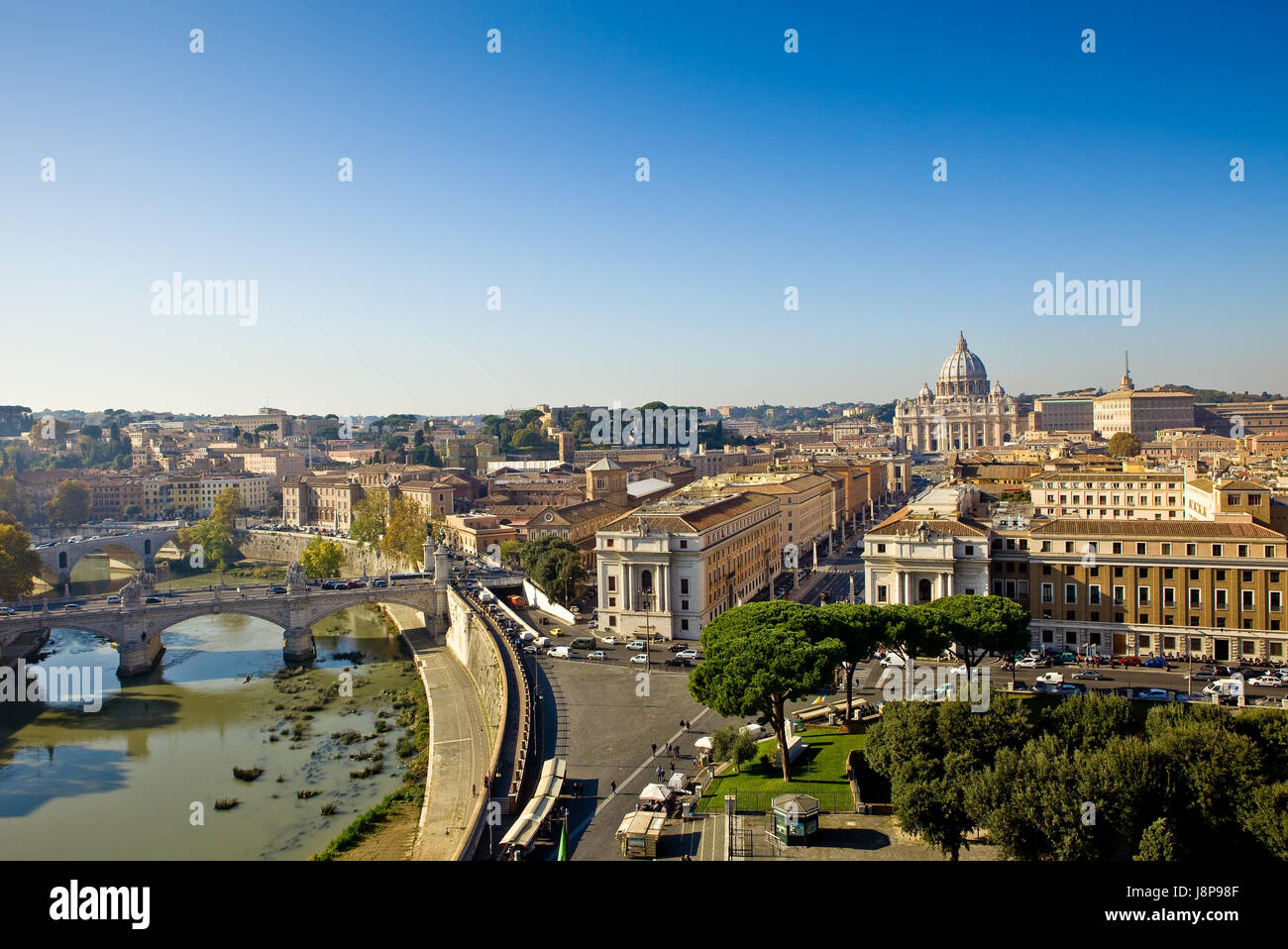 travel, church, bridge, Rome, roma, sight, view, outlook, perspective ...
